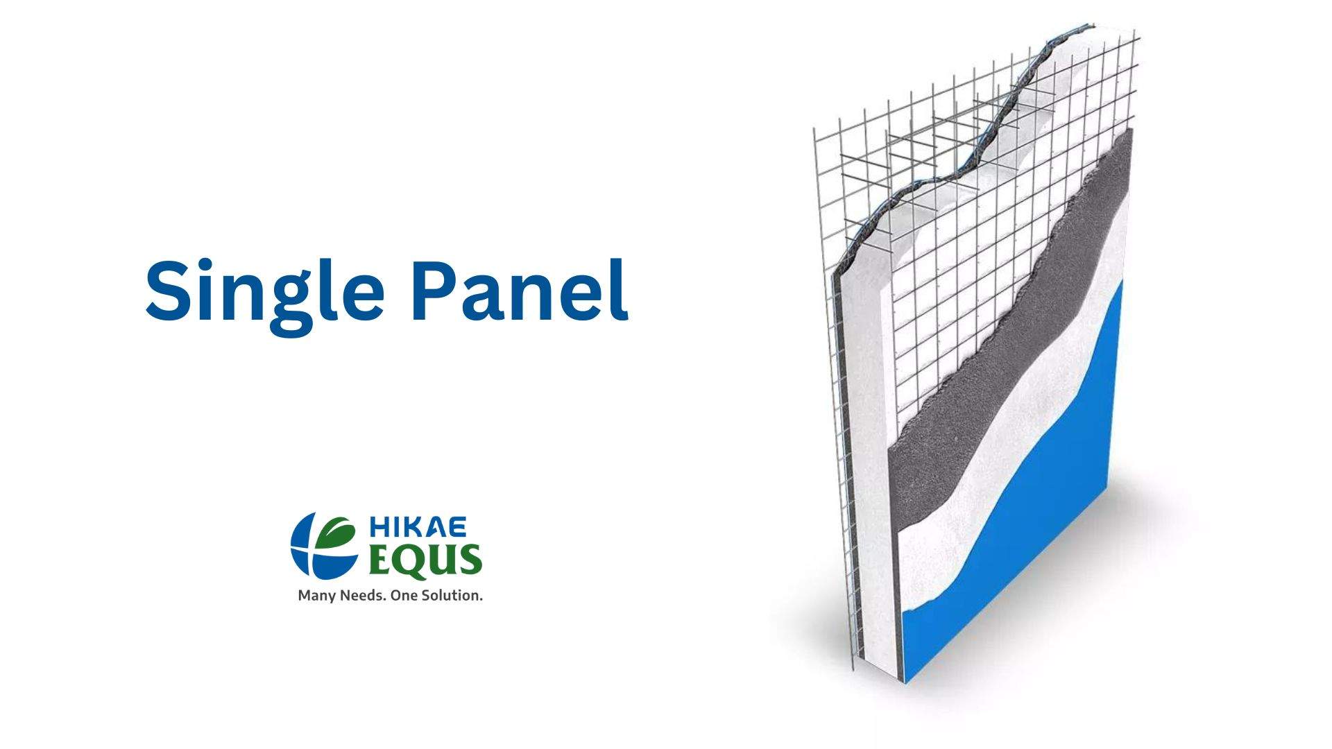 Single Panel walls - EPS Sandwich Wall Panels | Hikae Equs